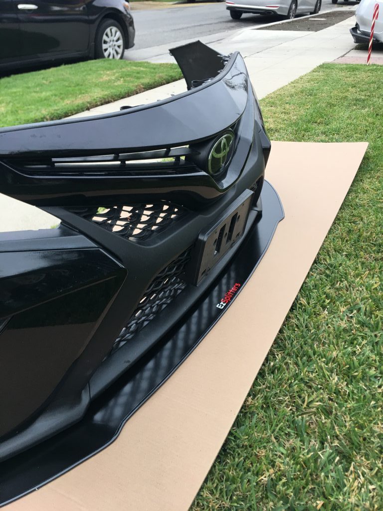 Toyota Camry SE, XSE, LE, XLE Front Splitter 2018-2020