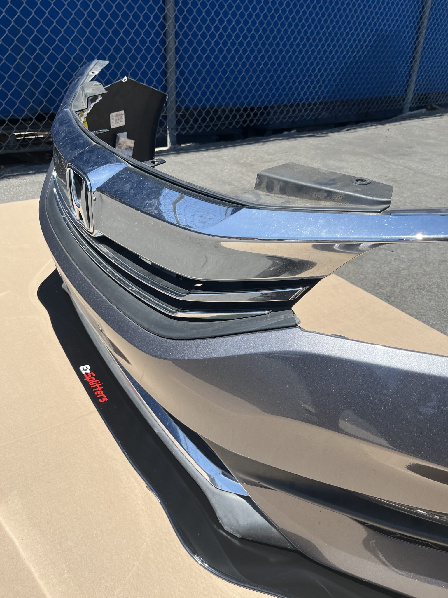 Honda Accord Sedan Front Splitter 2016-2017 - High Quality!