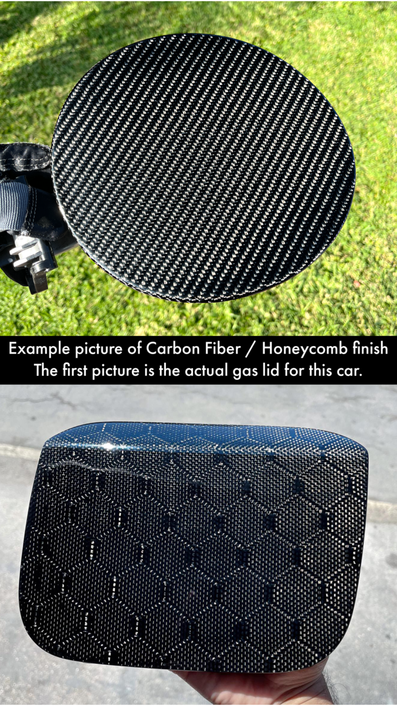 Nissan 370Z Carbon Fiber / Honeycomb gas lid door 2009-2021